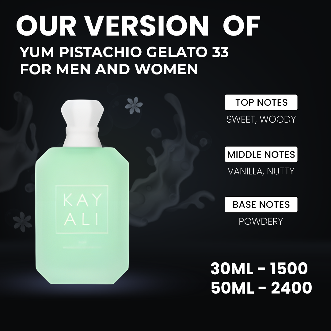 Our Version Of “Kayali – Yum Pistachio Gelato 33”